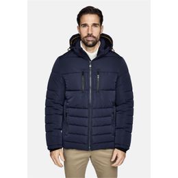 NEW CANADIAN Herren Outdoorjacke "dry iQ", blau, Gr. 64, unifarben, 100% Polyester, Jacken, mit Fleece-Einsatz am Innenkragen