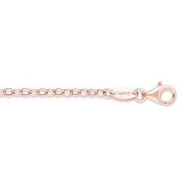 Engelsrufer Damen Collierkettchen "Ankerkettengliederung, 2,85 mm breit", 80, Silber 925 (Sterlingsilber), B: 2,85mm, rosa, Silber 925