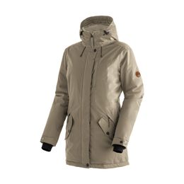 Maier Sports Damen Funktionsjacke "KATRINE", beige, Gr. 42, 100% Polyester, Jacken, Damen Jacke Outdoorjacke atmungsaktiv u. wasserdicht