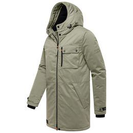 STONE HARBOUR Herren Wintermantel "Fintaan XX", gr&uuml;n, Gr. XL, Obermaterial: 60% Polyester, 40% Nylon. Innenfutter: 100% Polyester . Wattierung: 100%