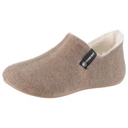 VERBENAS Damen H&uuml;ttenschuhe "Yoi Gales", Gr. 40, beige, Textil, Schuhe, Hausschuh, Homeslipper, Schlupfschuh mit kuscheligem Warmfutter