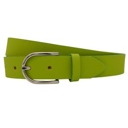AnnaMatoni Damen Lederg&uuml;rtel "AnnaMatoni Lederg&uuml;rtel Glora Lederg&uuml;rtel Glora", gr&uuml;n, Gr. 125, 100% Leder, G&uuml;rtel