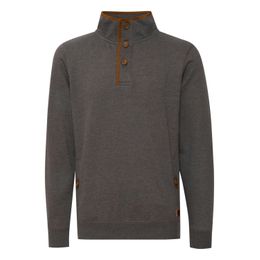 Blend Herren Troyer "Troyer BHAchilias", grau, Gr. S, Obermaterial: 60% Baumwolle CO. 40% Polyester PES., Pullover
