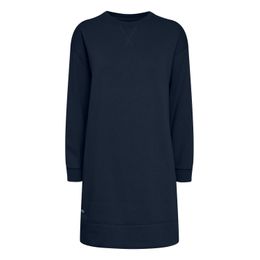 oxmo Damen Sweatkleid "Sweatkleid OXHolly", blau, Gr. S, Obermaterial: 55% Polyester PES. 45% Baumwolle CO., Kleider