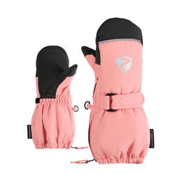 Ziener Baby F&auml;ustlinge "LANUPO-Z AS MITTEN glove", rosa, Gr. 2, Polyester, Handschuhe