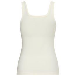 HUGO UNDERWEAR Damen Tr&auml;gertop "VEST RED LABEL", Gr. XL, beige, Jersey, Obermaterial: 93% Baumwolle, 7% Elasthan, Tops, mit rotem Labelaufn&auml;her