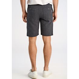 LINDBERGH Herren Shorts "LINDBERGH Leinenshorts", schwarz, Gr. S, Obermaterial: 55% Baumwolle, 45% Leinen, Hosen