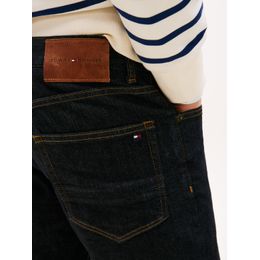 Tommy Hilfiger Herren Straight-Jeans "DENTON Straight Fit"alpine blau, Gr. 38, Denim/Jeans, Obermaterial: 99% Baumwolle, 1% Elasthan, Jeans