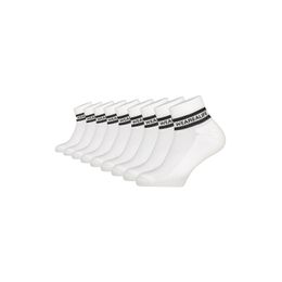 alife and kickin ALIFE & KICKIN Damen Sneakersocken "Damen 9 PACK - RikaAK Sneakersocken, Kurzsocken, Socken", Gr. 43, wei&szlig;, 75% Baumwolle, 20% Polyester, 3%