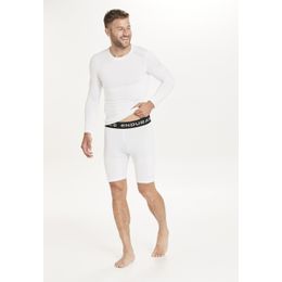 Endurance Herren Lauftights "Power", wei&szlig;, Gr. M, unifarben, 90% Polyester, 10% Elasthan, Hosen, mit Style und sportlichen Funktionen