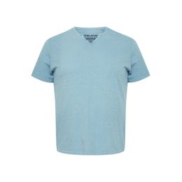 Blend Herren Longtop "T-Shirt BHTee BT", blau, Gr. 5XL, Obermaterial: 100% Baumwolle CO., Shirts