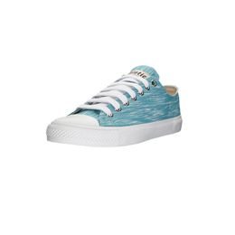 Ethletic Damen Sneaker "Trainer White Cap Lo Cut", Gr. 36, blau, Obermaterial: 100% Baumwolle; Sohle: 100% Naturkautschuk, Schuhe, Keine Angabe