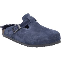 Josef Seibel Damen Clog "Hermine 09, dunkelblau", Gr. 36dunkelblau, Obermaterial: 100% Rindsleder Leather cow., Schuhe