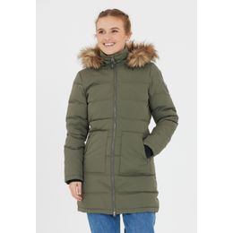 Vertical Damen Outdoorjacke "Paran", gr&uuml;n, Gr. 44, unifarben, 50% Polyester, Jacken, mit w&auml;rmeisolierendem Daunenfutter