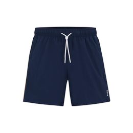 BOSS Herren Badeshorts "Badeshorts Iconic", blau, Gr. XL, Obermaterial: 100% Polyester PES. Futter: 100% Polyester PES., Badehosen