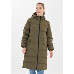 WHISTLER Damen Steppmantel "Abella", grün, Gr. 40, unifarben, 100% Polyester, Mäntel, mit atmungsaktiver Eigenschaft
