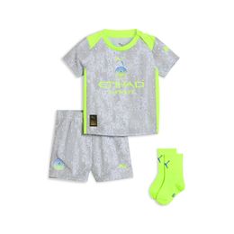Puma Jungen Trainingsanzug "Manchester City 25/26 Ausweichtrikot Kit Kinder", grün, Gr. 74, Obermaterial: 100% Polyester; Rippe: 100% Polyester,