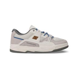DC Shoes Herren Sneaker "Construct", Gr. 10, beige, Obermaterial:54.6% Leder, 20.9% Synthetikmaterial, 25.5% Polyester;, Schuhe