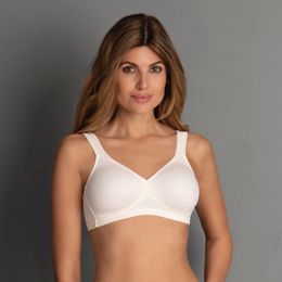 Rosa Faia Damen Soft-BH "Twin", Gr. 100, beige, Stoff, Obermaterial: 70% Polyamid, 30% Elasthan, clean, leicht gl&auml;nzend, unifarben, BHs, ohne B&uuml;gel,