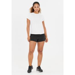 ENDURANCE ATHLECIA ATHLECIA Damen Shorts "Eliane", schwarz, Gr. 40, unifarben, 92% Polyester, 8% Elasthan, Hosen, im 2in1-Design mit 4-Wege-Stretch