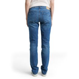 Tom Tailor Damen Straight-Jeans "LIVA", blau, Gr. 31, unifarben, Denim/Jeans, Obermaterial: 99% Baumwolle, 1% Elasthan. Futter: 100% Baumwolle,