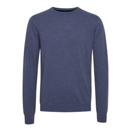 Blend Herren Strickfleece-Pullover "Strickpullover BHNolen", blau, Gr. XL, Obermaterial: 100% Baumwolle CO., Pullover