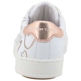 Tom Tailor M&auml;dchen Plateausneaker, Gr. 32, rosa, Lederimitat, Schuhe, Freizeitschuh, Halbschuh, Schn&uuml;rschuh mit s&uuml;&szlig;em Herzchendruck