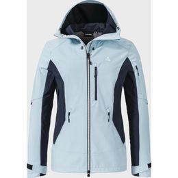 Sch&ouml;ffel SCH&Ouml;FFEL Damen Outdoorjacke "Softshell Jacket Matrei L", blau, Gr. 36, Oberstoff : 88% Nylon 12% Elasthan Innenseite: 100% Polyester (Membran: