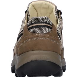 Waldl&auml;ufer WALDL&Auml;UFER Damen Schn&uuml;rschuh "HOLLY", Gr. 8, braun, Nubukleder, Textil, Schuhe, Bequemschuh, Halbschuh, Outdoorschuh in Trekking-Optik, H-Weite
