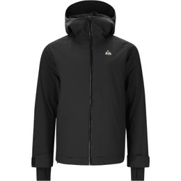 SOS Herren Skijacke "Samkos"schwarz, Gr. M, unifarben, 100% Polyamid, Jacken, mit wasserdichter Membran