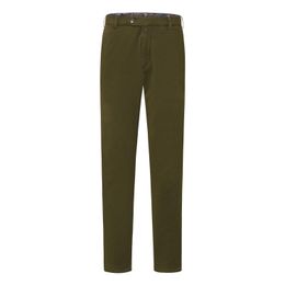 MEYER Herren Chinos "Bonn", gr&uuml;n, Gr. 26, unifarben, 98% Baumwolle, 2% Elasthan, Hosen, Super-Stretch Winter Twill