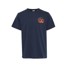 !Solid SOLID Herren Rundhalsshirt "Rundhalsshirt SDPargav", blau, Gr. XL, Obermaterial: 100% Baumwolle CO., Shirts