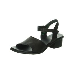 Think! THINK Damen Riemchensandale "Think Sandalen Nappaleder", Gr. 38, schwarz, Nappaleder, Schuhe