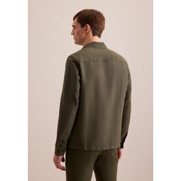 Seidensticker Herren Hemdjacke "Seidensticker", gr&uuml;n, Gr. XL, unifarben, 100% Leinen, Jacken