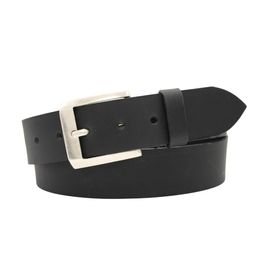 AnnaMatoni Herren Lederg&uuml;rtel "AnnaMatoni Lederg&uuml;rtel Rivo Lederg&uuml;rtel Rivo", schwarz, Gr. 125, 100% Leder, G&uuml;rtel