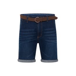 INDICODE Herren Jeansshorts "Shorts IDQuincy", blau, Basic, Gr. S, unifarben, Obermaterial: 98% Baumwolle CO. 2% Elasthan EL., Jeans