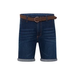 INDICODE Herren Jeansshorts "Shorts IDQuincy", blau, Basic, Gr. M, unifarben, Obermaterial: 98% Baumwolle CO. 2% Elasthan EL., Jeans