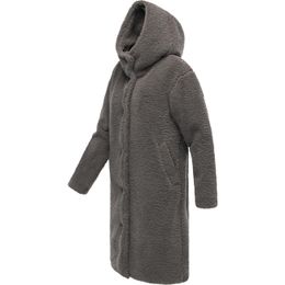 Ragwear Damen Langmantel "Joonie YOUMODO"stone, Gr. XXL, Obermaterial: 100% Polyester; Innenfutter: 100% Polyester, M&auml;ntel, Langer Winter