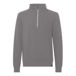 FQ1924 Herren Troyer "Troyer FQArthur", grau, Gr. XL, Obermaterial: 80% Baumwolle CO. 20% Polyester PES., Pullover