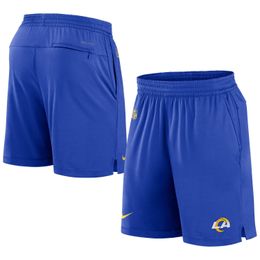 Nike Kinder Sporthose "Nike Shorts Los Angeles Rams Nike Dri-FIT Knit"blau, Gr. L, 100% Polyester, Hosen