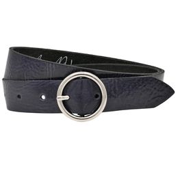 AnnaMatoni Damen Lederg&uuml;rtel "AnnaMatoni Lederg&uuml;rtel Sali Lederg&uuml;rtel Sali", blau, Gr. 130, 100% Leder, G&uuml;rtel
