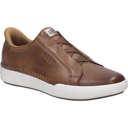 Josef Seibel Damen Sneaker "Claire 33, camel-kombi", Gr. 40, braun, Obermaterial: 100% Rindsleder Leather cow., Schuhe