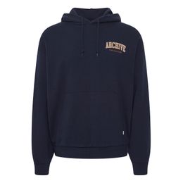 !Solid SOLID Herren Kapuzenpullover "Kapuzenpullover SDFrancisco", blau, Gr. XL, bedruckt, Obermaterial: 100% Baumwolle CO., Pullover