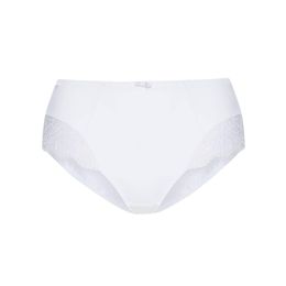 SuSa Damen Slip "Damen Slip London", Gr. 42, wei&szlig;, Stoff, Obermaterial: 75% Polyamid PA. 25% Elasthan EL., Unterhosen
