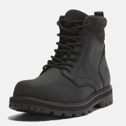 Timberland Herren Schn&uuml;rboots "BRITTON ROADMID LACE UP WATERPROOF BOOT", Gr. 41, schwarz, Leder, Synthetik, Schuhe, Winterstiefel, Schn&uuml;rstiefel,