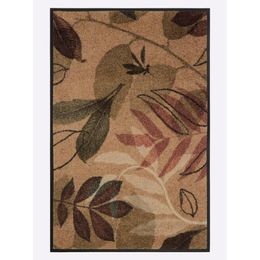 Fu&szlig;matte, B:40cm H:7mm L:60cm, braun, Kunstfaser, Polyamid, Flur, Teppiche