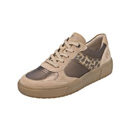 Remonte Damen Sneaker "Remonte Sneaker Leder", Gr. 40, beige, Leder, Schuhe