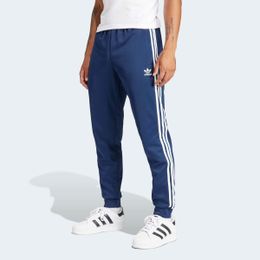 Herren Sporthose "SST TP", blau, Gr. 4XL, adidas originals, Obermaterial: 70% Polyester, 30% Baumwolle, Hosen, Superstar, Retro Look, weiches Material