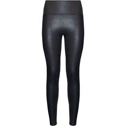 Damen Leggings "Leather Look Legging", MAGIC BODYFASHION, Gr. XXL, schwarz, Obermaterial: 62% Polyamid, 38% Elasthan, Hosen, hoch tailliertes Design,
