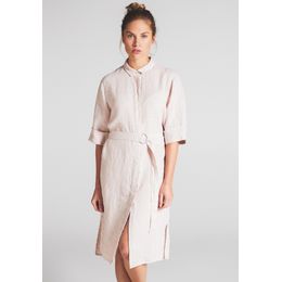 Eterna Damen Blusenkleid "LOOSE FIT"sand, Gr. 40, 100% Leinen, Kleider